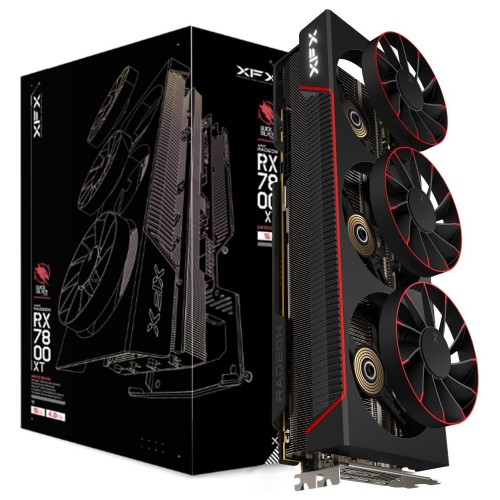 Placa de Vídeo XFX AMD Radeon RX 7800 XT, 16GB, GDDR6, FSR, Ray Tracing ...