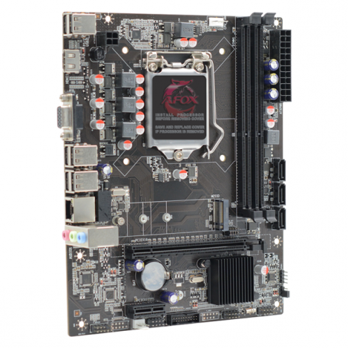 Placa Mãe Afox H61 M2, Chipset B75, Intel LGA 1155, MATX, DDR3