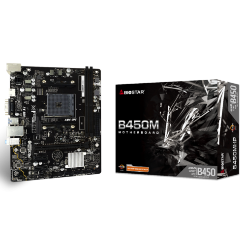Placa-Mãe Biostar B450MHP AM4 DDR4 M.2 Open Box | Terabyte