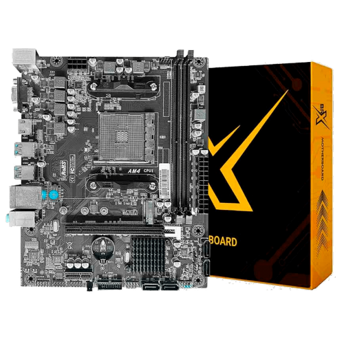 Placa Mãe BRX A520, Chipset A520, AMD AM4, MATX, DDR4, PM-AMDA520-1000