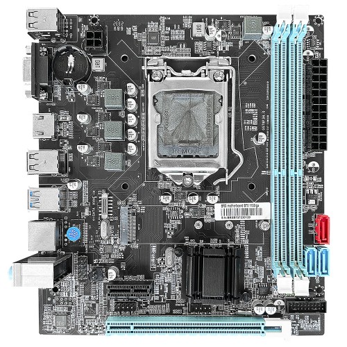 Placa Mãe BRX B75, Chipset B75, Intel LGA 1155, MATX, DDR3, PMBRX ...