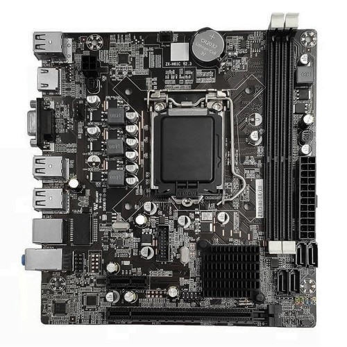 Placa Mãe BRX H61, Chipset H61, Intel LGA 1155, MATX, DDR3