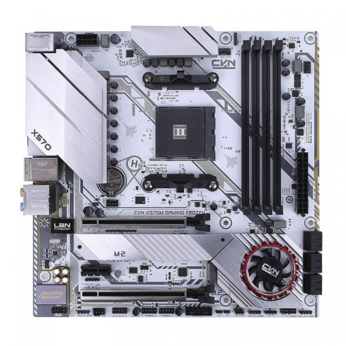 Placa Mãe Colorful CVN X570M Gaming Frozen V14, Chipset X570, AMD AM4 ...