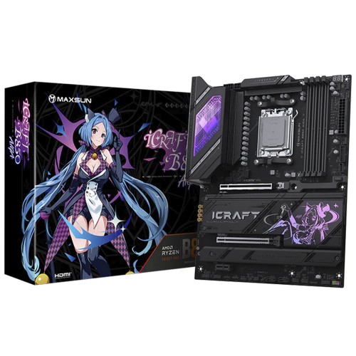 Placa-Mãe Maxsun iCraft B850 AIGA AM5 ATX DDR5 | Terabyte