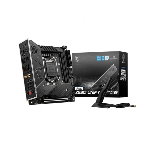 Placa Mãe MSI MEG Z590I UNIFY, Intel Z590 Chipset, Socket 1200, Mini ...