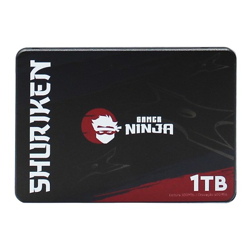 SSD Gamer Ninja Shuriken 1TB, Sata III, Leitura 510MBs E Gravação ...