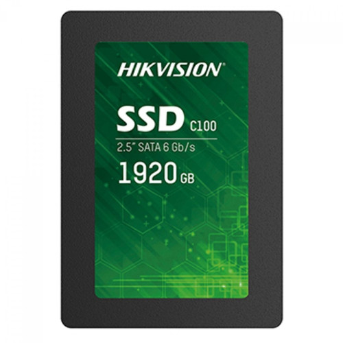 SSD Hikvision C100 1920GB , SATA III Leitura 530MBs e Gravação 420MBs ...