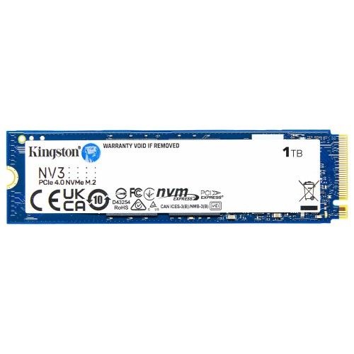 SSD Kingston NV3 1TB M.2 NVMe PCIe 4.0 6000MB/s | Terabyte