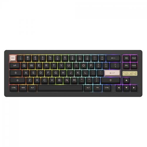 Teclado Gamer Mecânico Akko ACR Pro 68, RGB, ANSI, Black, Switch Akko ...