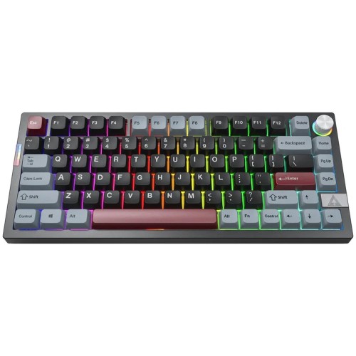 Teclado Mecânico Gamer Montech MKey PRO 75 DB Darkness, RGB, Wireless ...