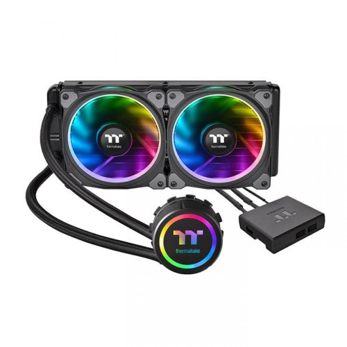 Water Cooler Thermaltake Floe Riing 240mm RGB Intel/AMD - Terabyte