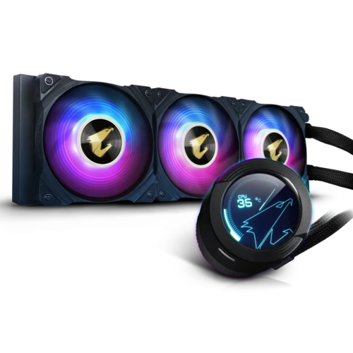 Water Cooler Gigabyte Aorus WATERFORCE X 360 AIO, ARGB, 360mm, INTEL/AMD